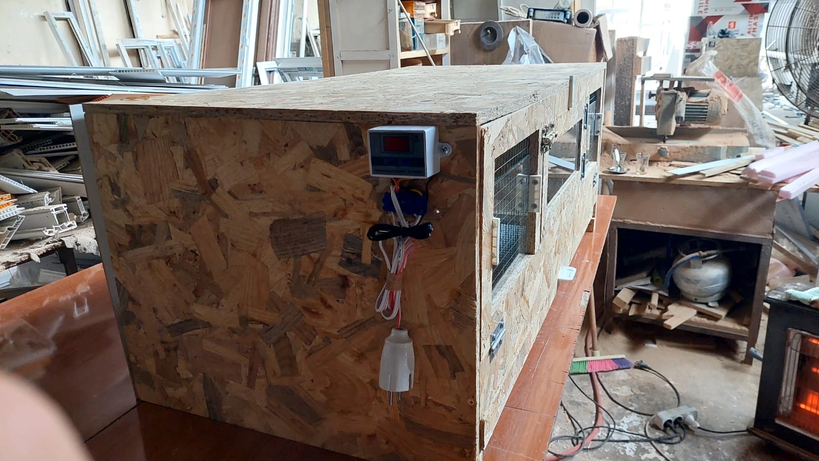 Civciv Büyütme Kafesi - OSB - 100*50*40 - ziraiparca.com