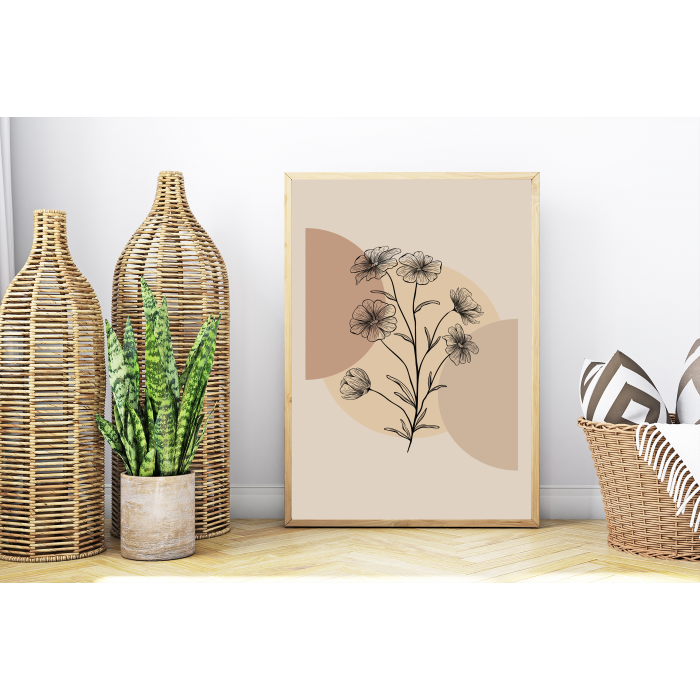 Floral Printab Poster Tablo No:2 | fekarehome