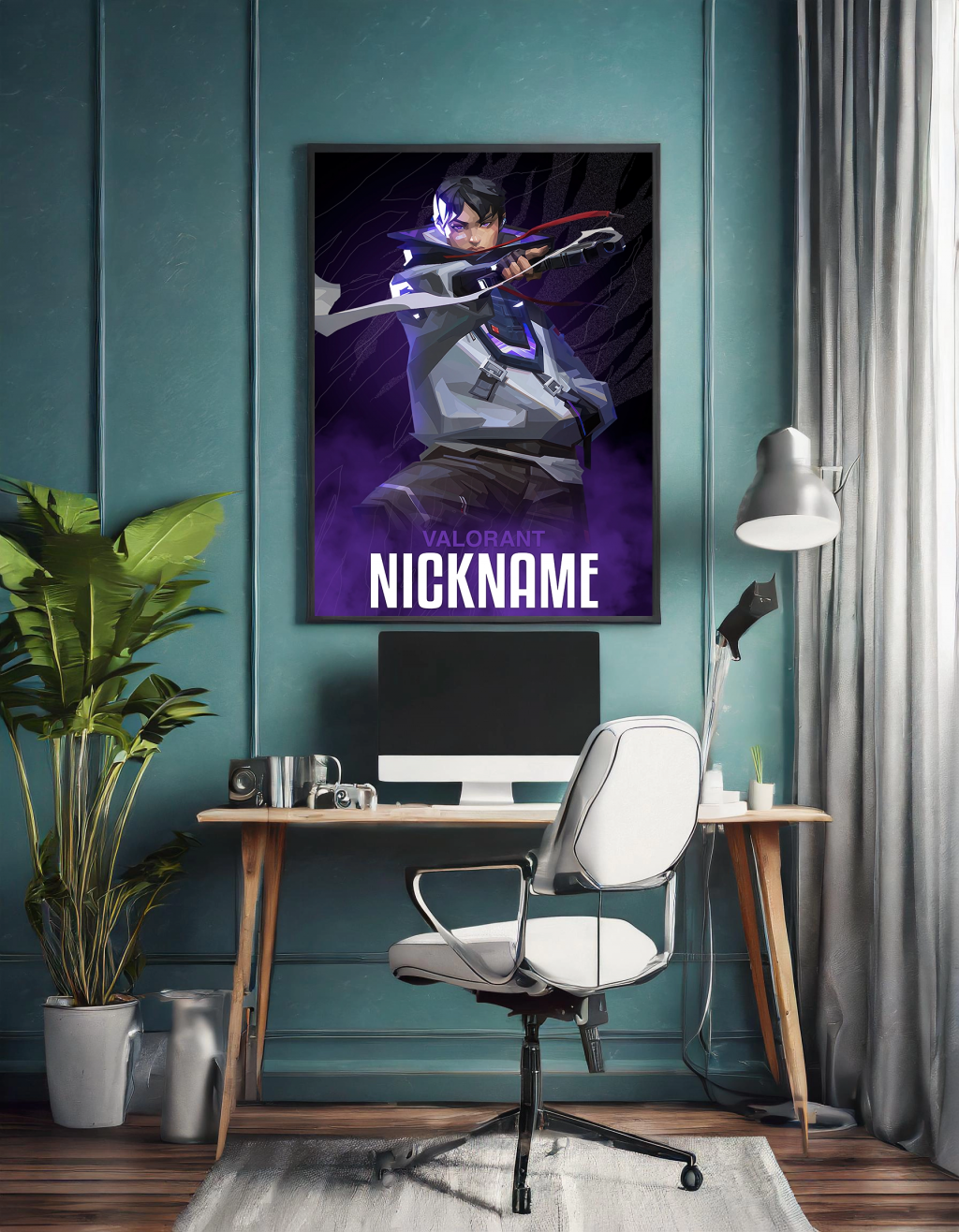 Valorant Kişiselleştirilebilir İso Poster Tablo No:4 | Fekarehome