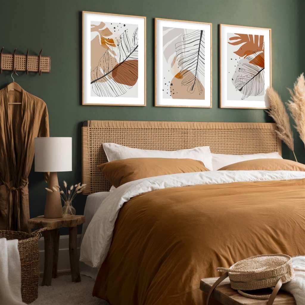 Bronzer 3’lü Poster Tablo Seti | fekarehome