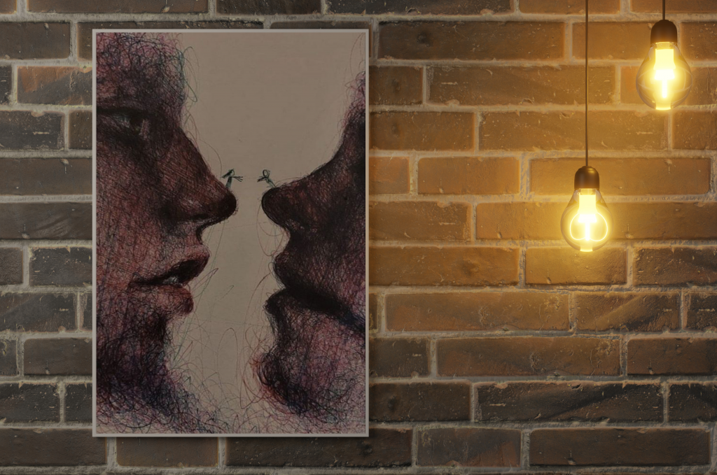 İki İnsan Poster Tablo | fekarehome