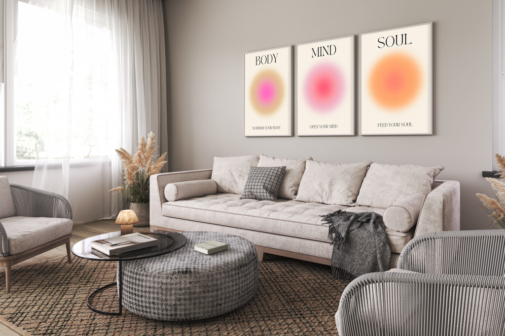 MBS 3’lü Poster Tablo Seti | fekarehome