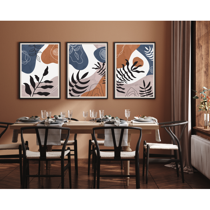 Boho line Poster Tablo Seti | fekarehome