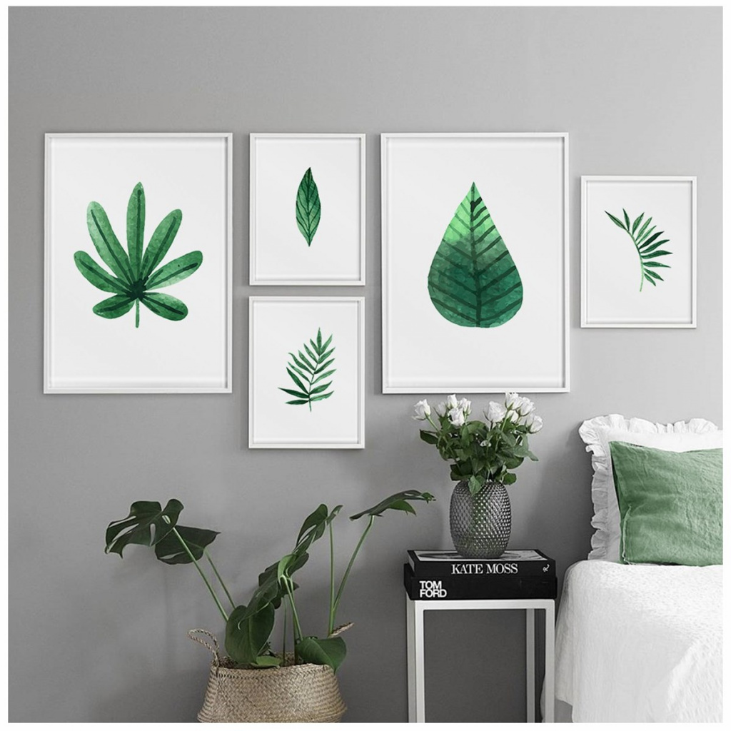 Botanik No:6 Poster Tablo Seti | fekarehome