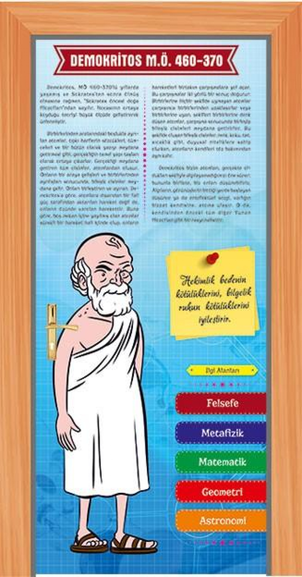 Demokritos Kapı Giydirmesi