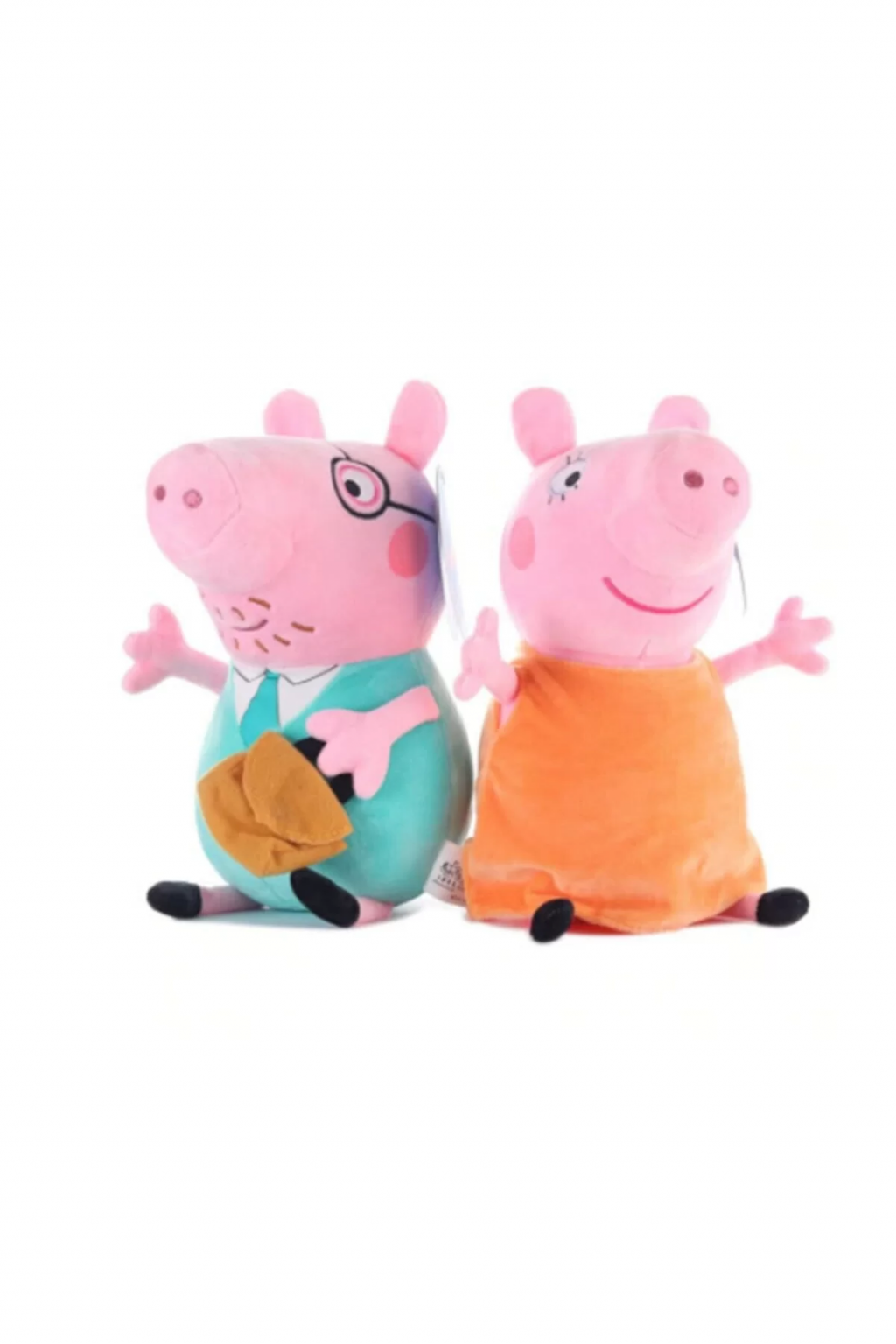 Peppa Pig anne ve baba 25 Cm Peluş set
