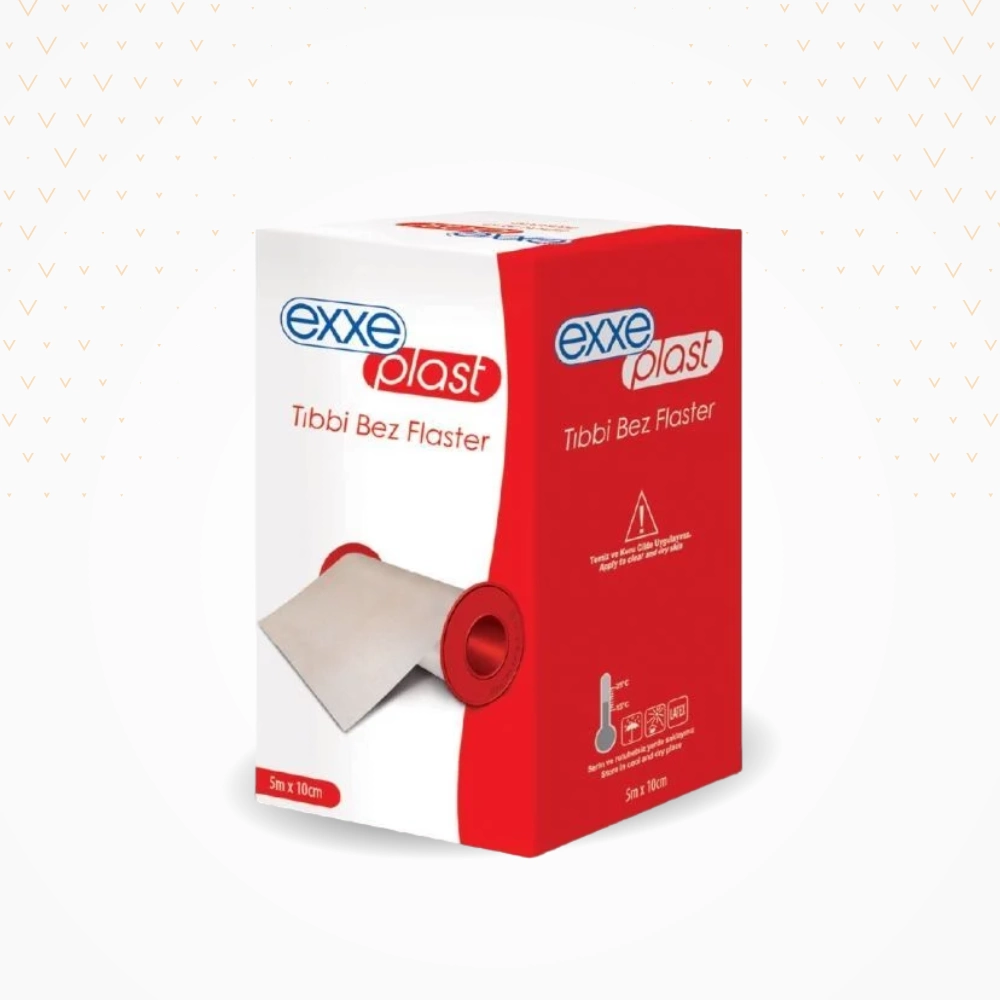 Exxe Plast Tıbbi Bez Flaster 5m x10 cm | Bez Flaster Fiyatları