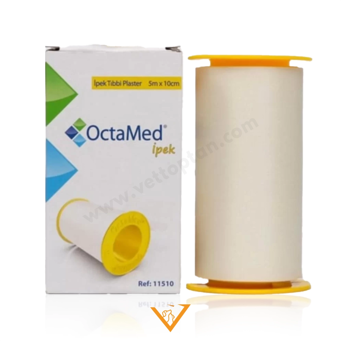 Octamed Tıbbi İpek Flaster 5mx10cm | Veteriner Malzemeleri Toptan