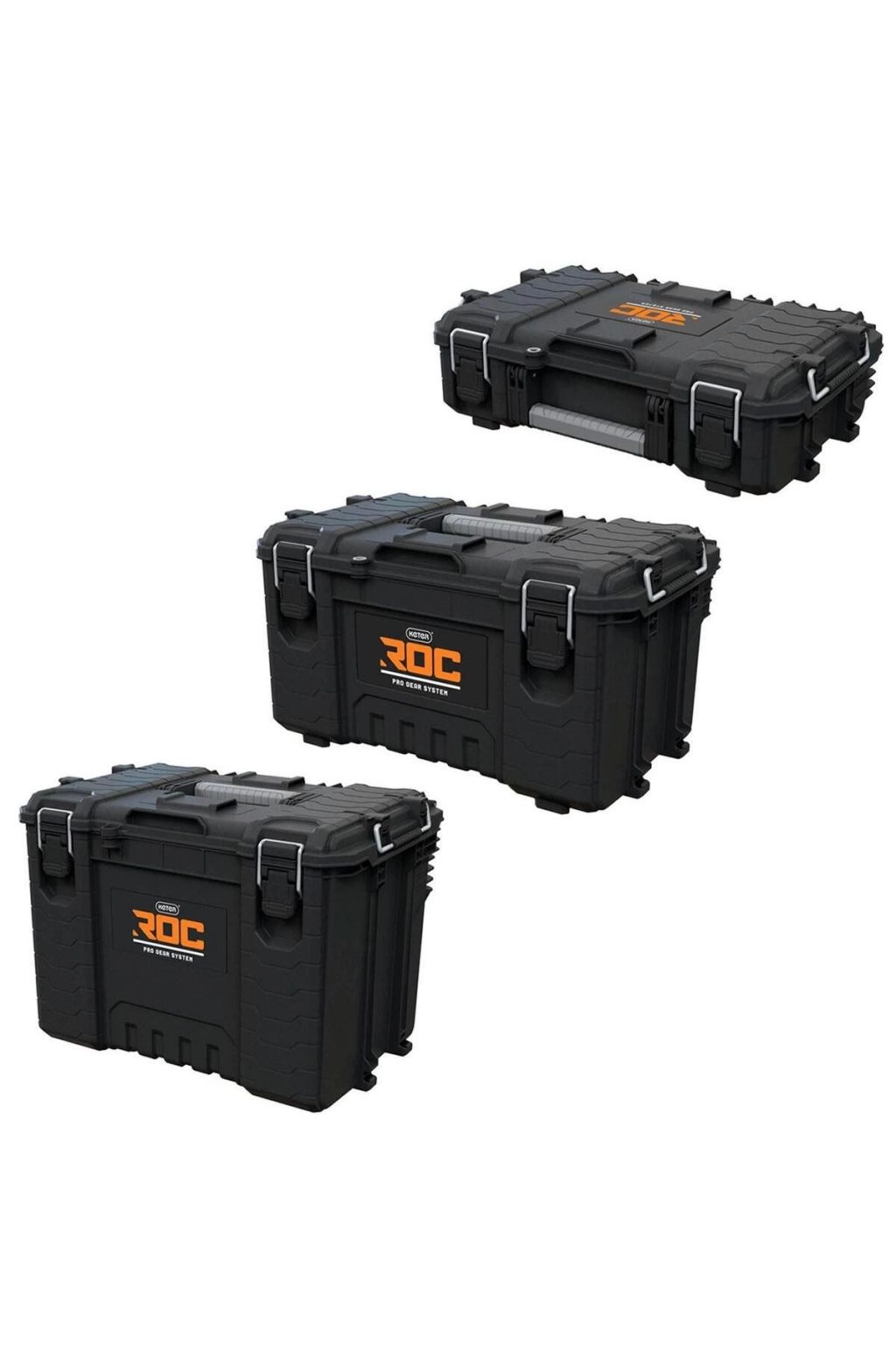 Keter 17212618 Pro Gear Roc 3 Katlı Tekerlekli Takım Çantası