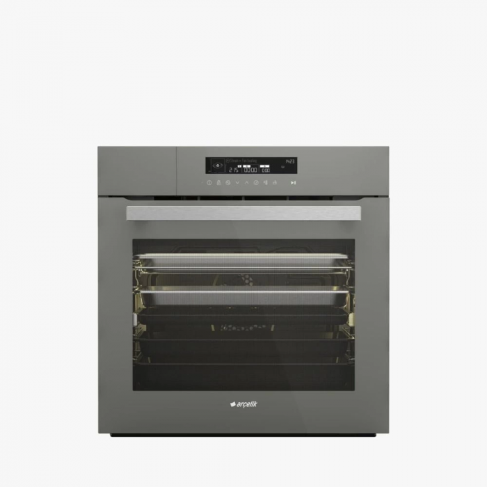 Arçelik 9784 H BG Gri Ankastre Fırın