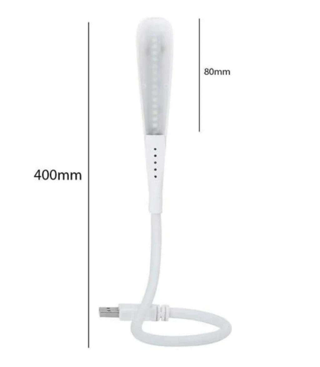 Powermaster Ledli Esnek Usb Lamba Beyaz 6400k Klavye Aydınlatma ve ...