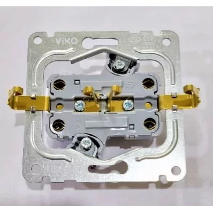 Viko Artline Novella/Trenda Sıva Altı İkili Topraklı Priz Altlık | elektrikdukani.com