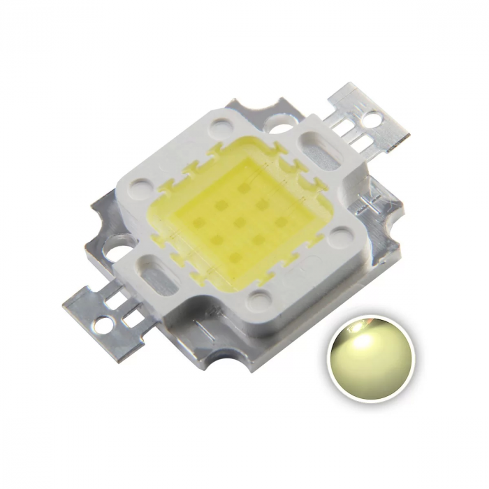 10W Power Led Doğal Beyaz 4000-4500K Neutral White - SATIN AL