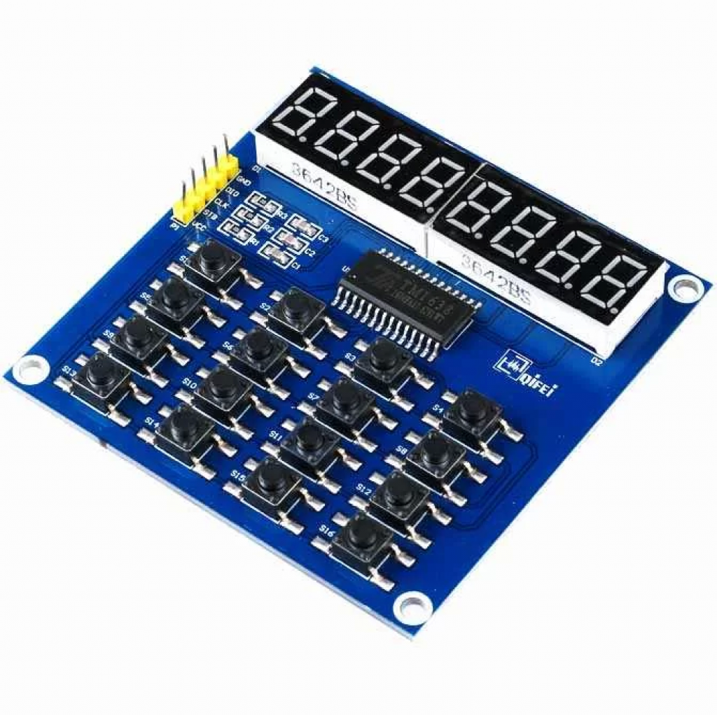 Arduino QYF-TM1638 7-Segment Gösterge ve Buton Modülü