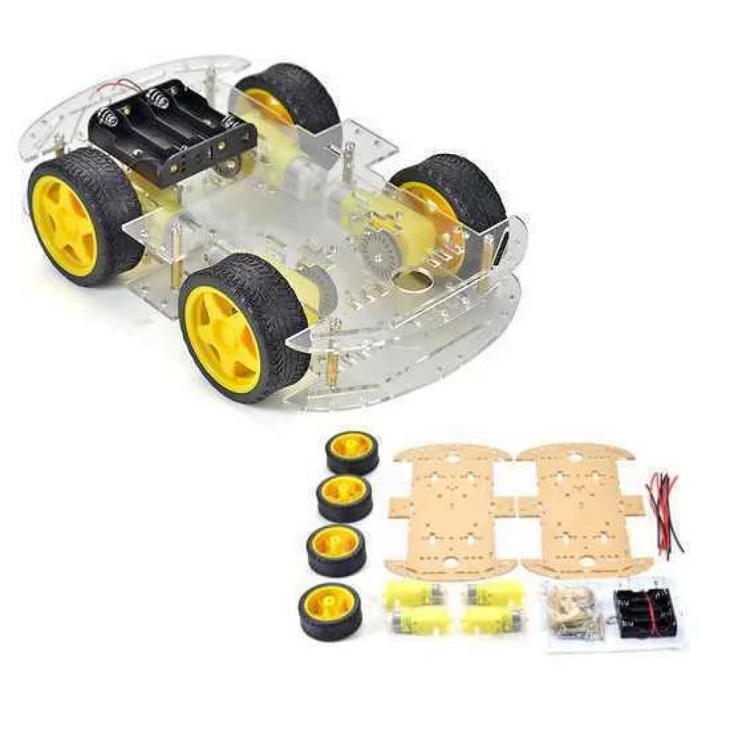 Arduino Robot Araba Kiti 4wd (4 tekerli)