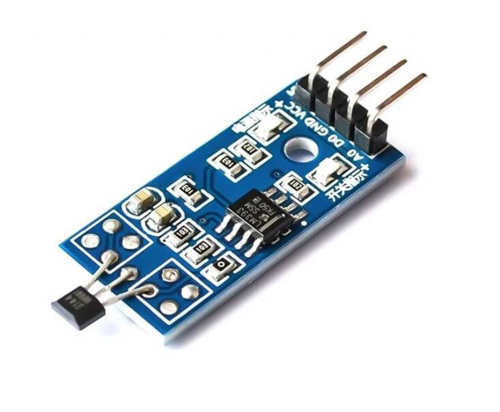Arduino Manyetik Hall Effect Sensörü Modülü