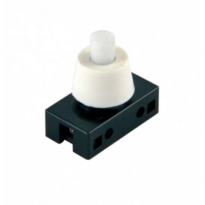 Çıt Çıt Push Buton Switch Anahtar - Beyaz