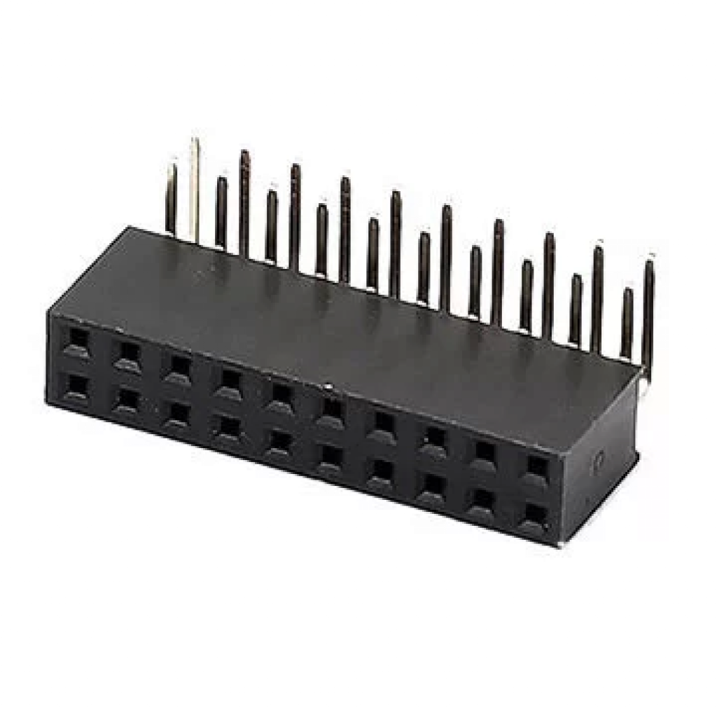 2x10 Pin Header 90 Derece - DİŞİ