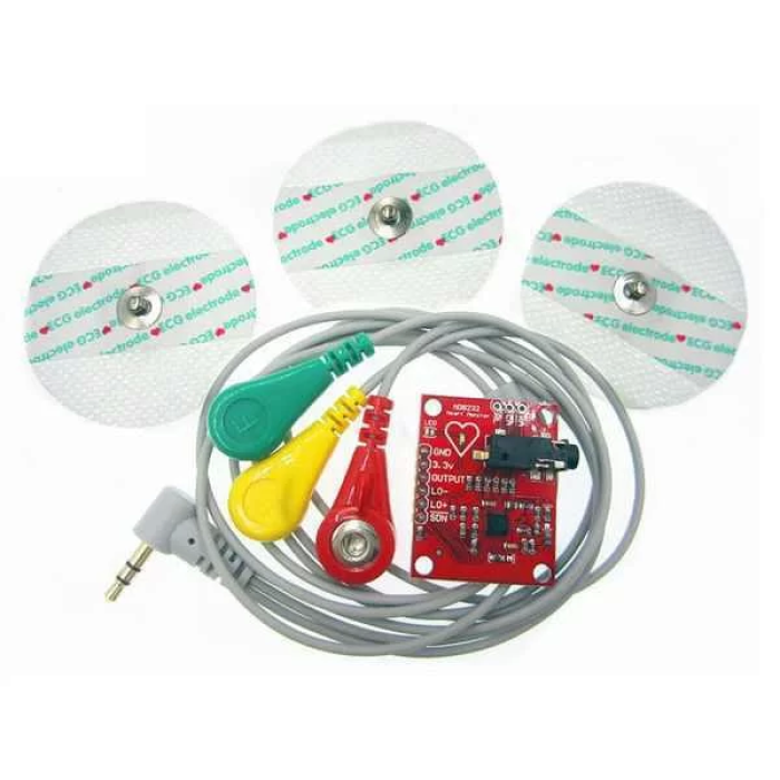 Arduino AD8232 EKG Kalp Grafiği İzleme EKG Modülü Kiti Arduino AD8232 EKG Kalp Grafiği İzleme EKG Modülü Kiti