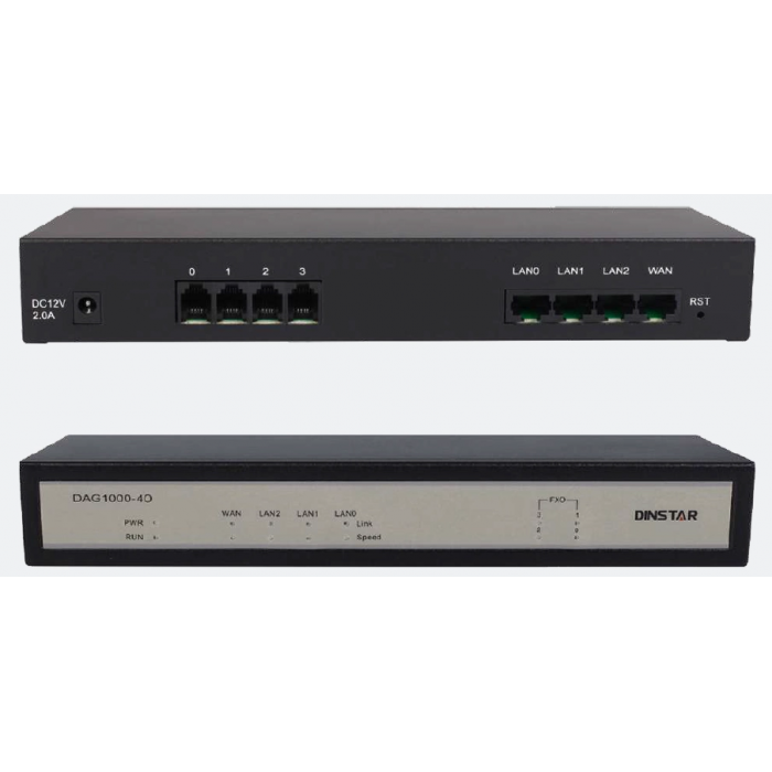Dinstar DAG1000-4O FXO Gateway