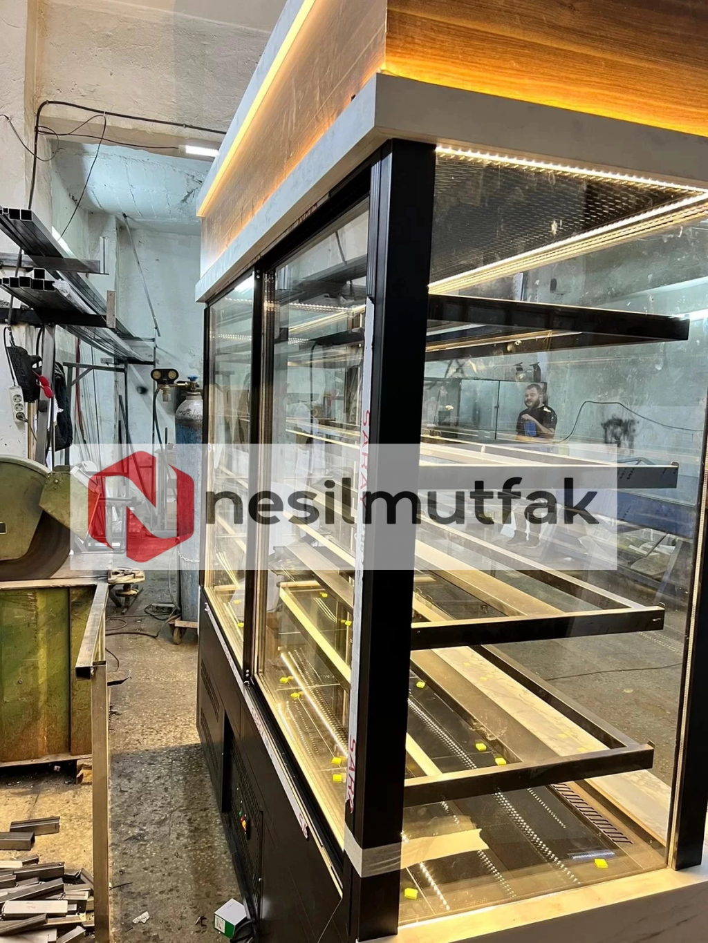 Dik Pasta Tatlı Teşhir Dolabı | Nesil Mutfak