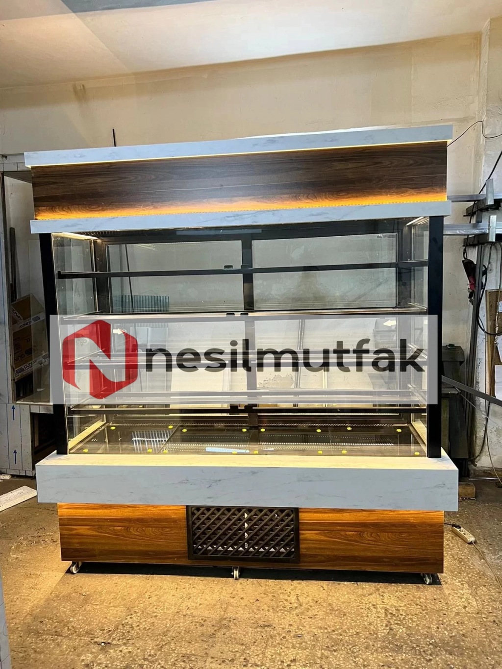 Dik Pasta Tatlı Teşhir Dolabı | Nesil Mutfak