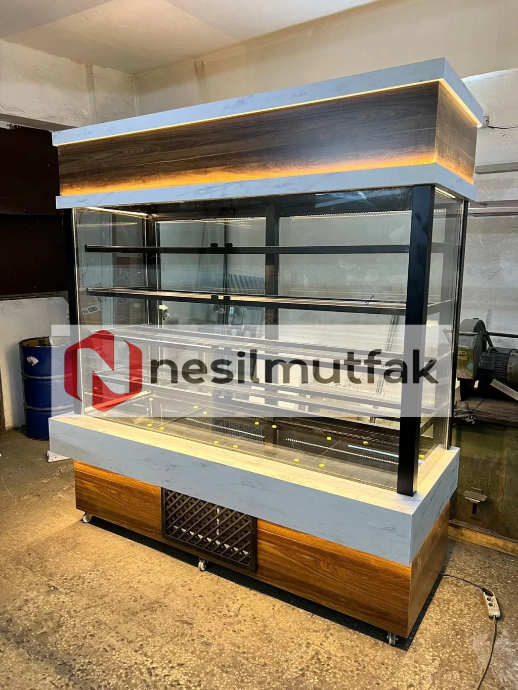 Dik Pasta Tatlı Teşhir Dolabı | Nesil Mutfak