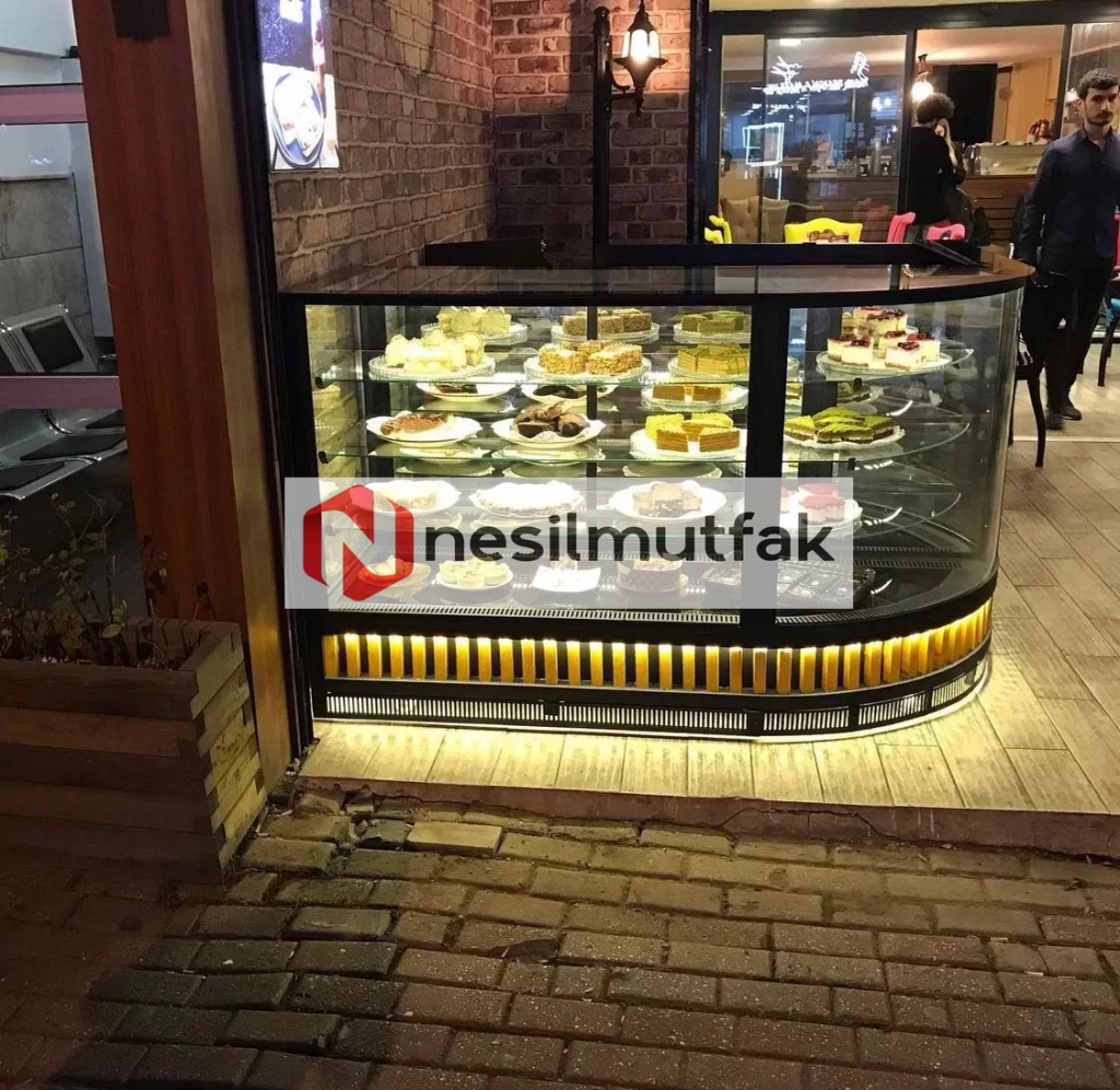 Pasta Tatlı Teşhir Dolabı Cephe Model | Nesil Mutfak