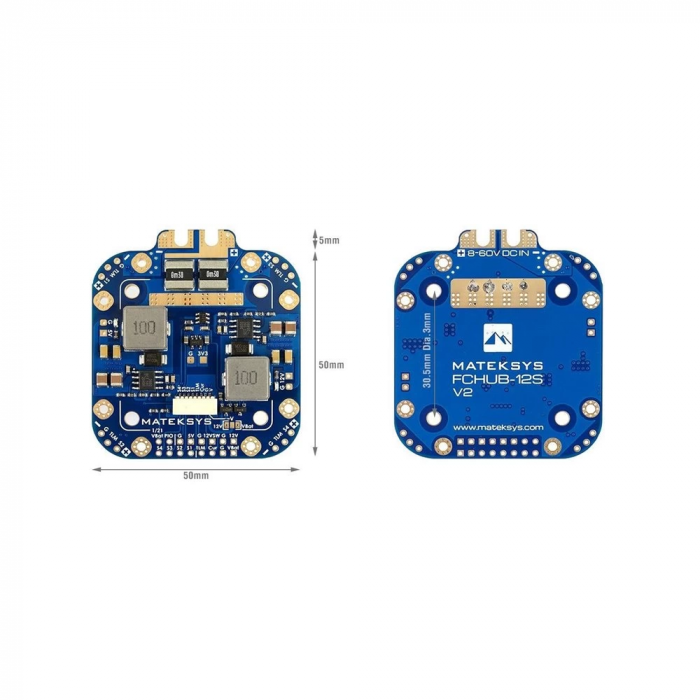 Matek Pdb-Hex 2-12S 5A 5-12V W/ 264A Bec Drone Güç Dağıtım Kartı ...