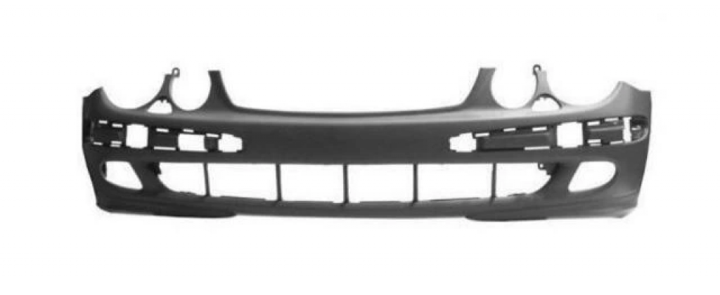 2003-2006 Mercedes E Class W211- Ön Tampon Koyu Gri (Sis Delikli-Far ...