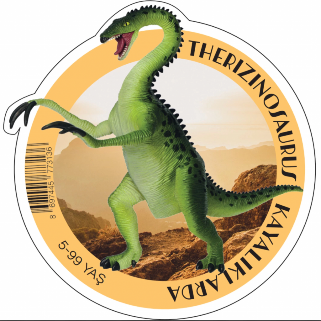MUCIT KAFASI THERIZINOSAURUS KAYALIKLARDA - LAMBIIZ.COM.TR