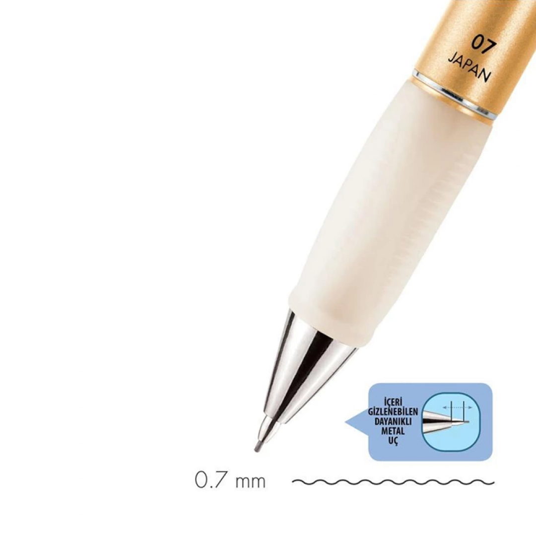 Serve Deep Versatil Kalem 0.7 Mm Metalik Asıl Altın Sv-Deep-07-MAltın