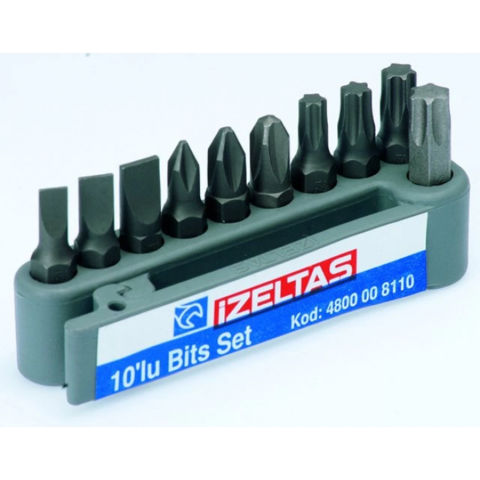 İzeltaş 10'lu Bits Seti (25 MM) - Yüksek Performans ve Dayanıklı ...