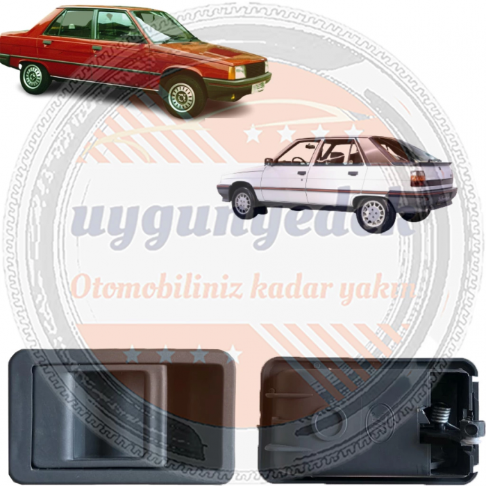 RENAULT 9 - 11 SERİSİ SAĞ+SOL ÖN+ARKA İÇ KAPI AÇMA KOLU TAKIMI