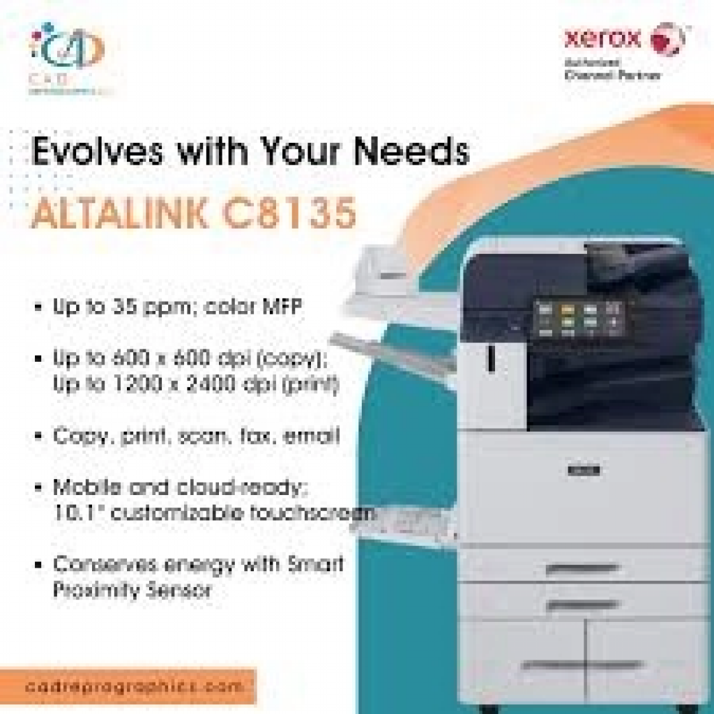 XEROX ALTALİNK C8135 RENKLİ A3 FOTOKOPİ MAKİNESİ