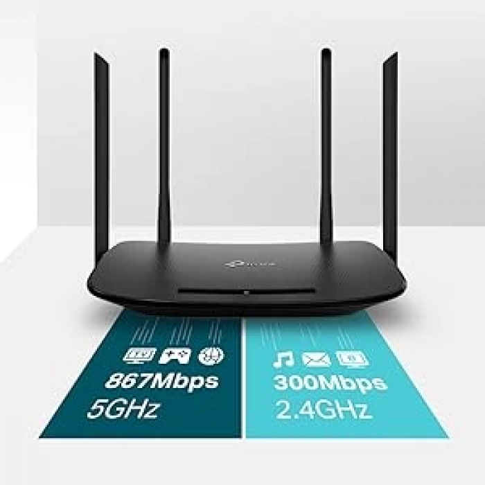TP-Link ARCHER VR300 1200 Mbps KABLOSUZ DUAL BAND GIGABIT MODEM/ROUTER
