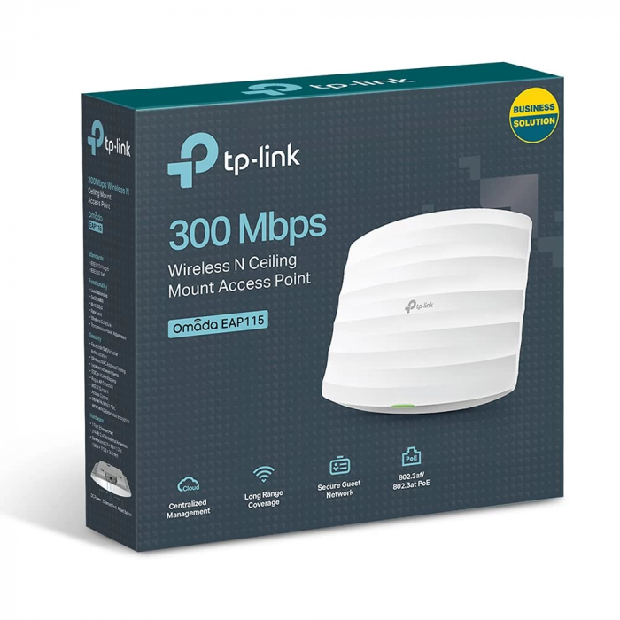 TP-Link EAP115 ACS 300MBPS WIRELESS ACCESS POINT
