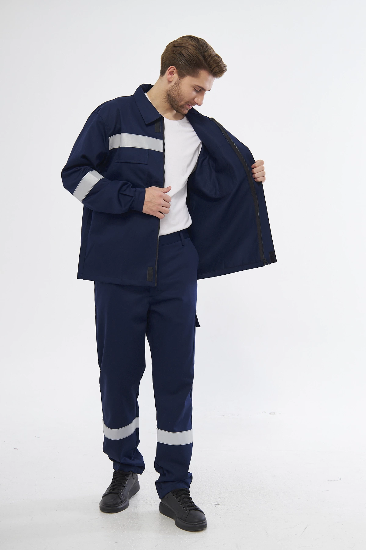 Orange Safety Reflektörlü Isı Alev ve Kaynak Sıçramalarına Karşı ...