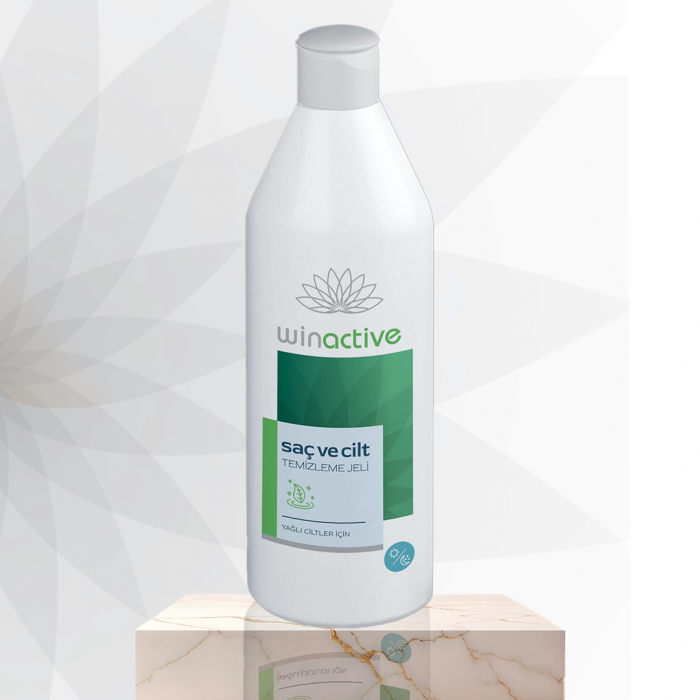 Beisya Winactive Yağlı Ciltler İçin Saç Ve Cilt Temizleme Jeli 250 ml