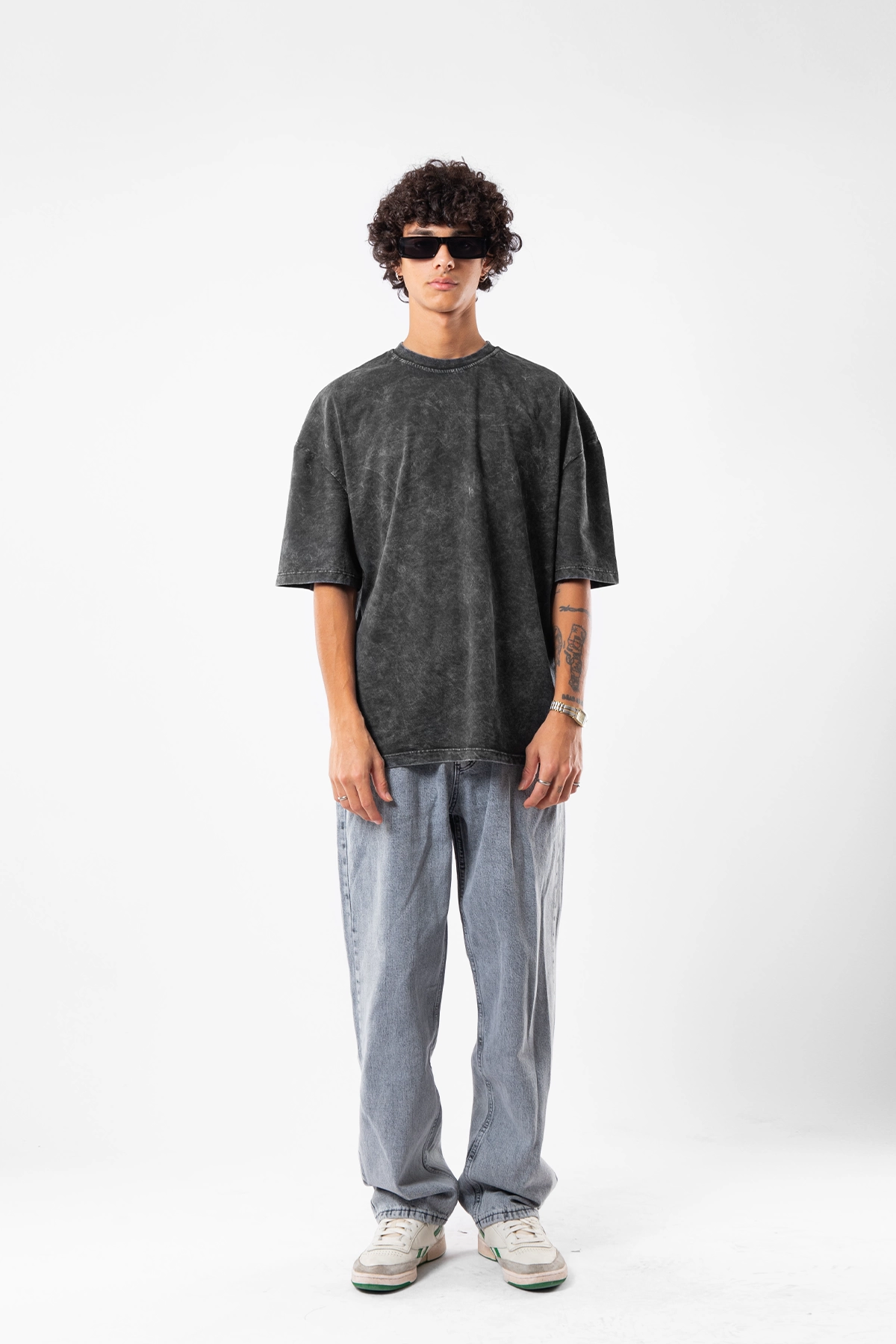 Siyah Basic Oversize Unisex Tshirt