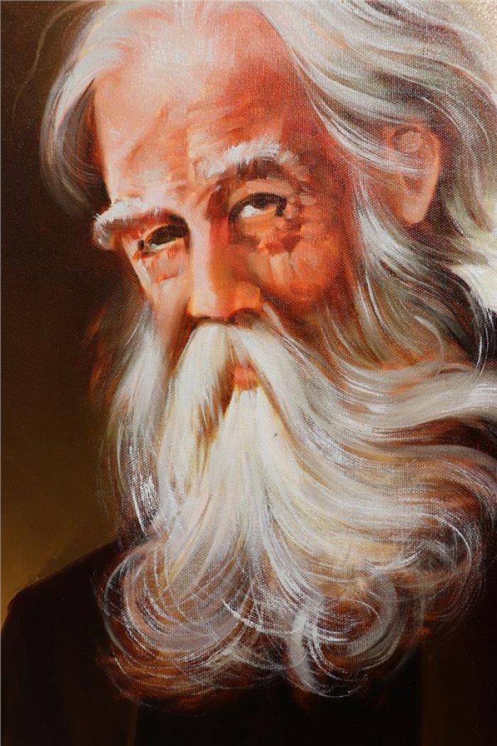 Dede Ressam Yağlı Boya Tablosu | Simurg Sanatevi