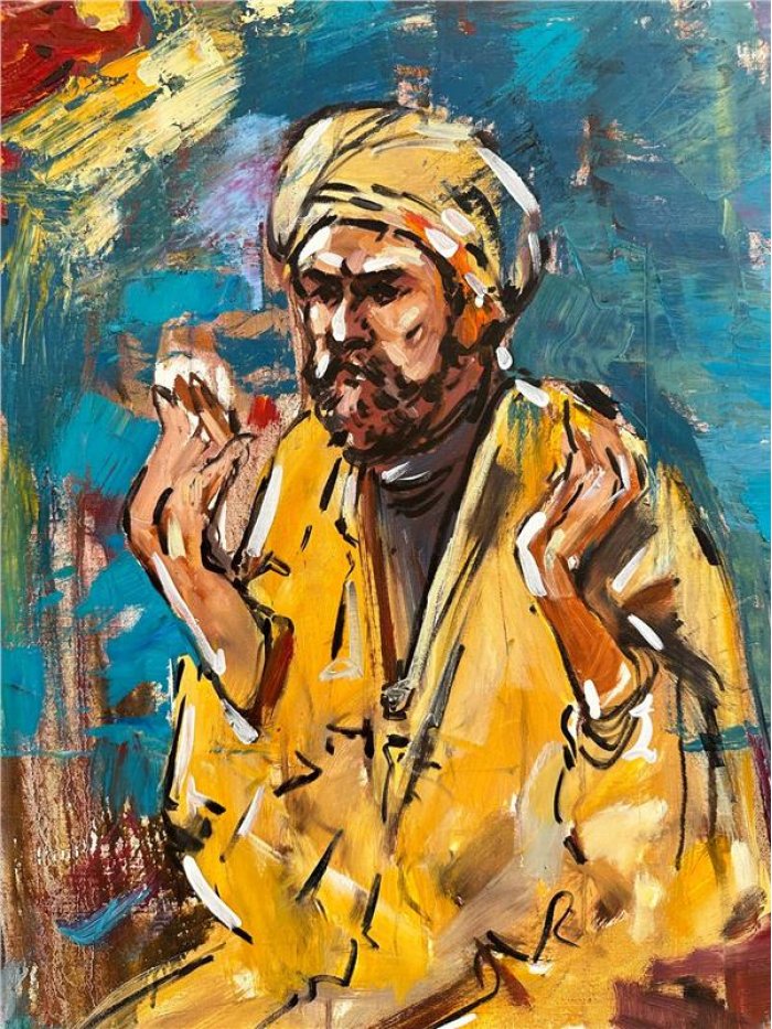 Mercer Oil Painting | Simurg Art Gallery