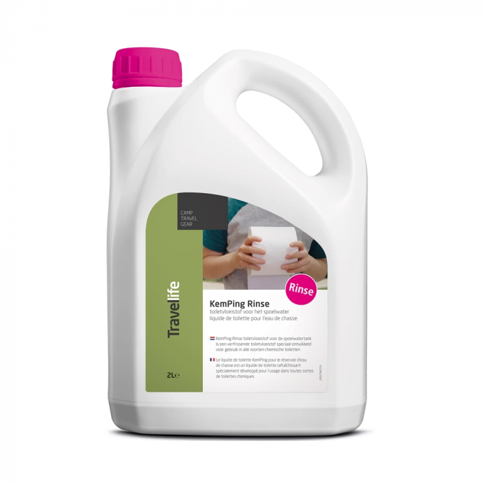Travellife Pembe 2Lt Temiz Su Tankı Tuvalet Kimyasalı | 2K Karavan