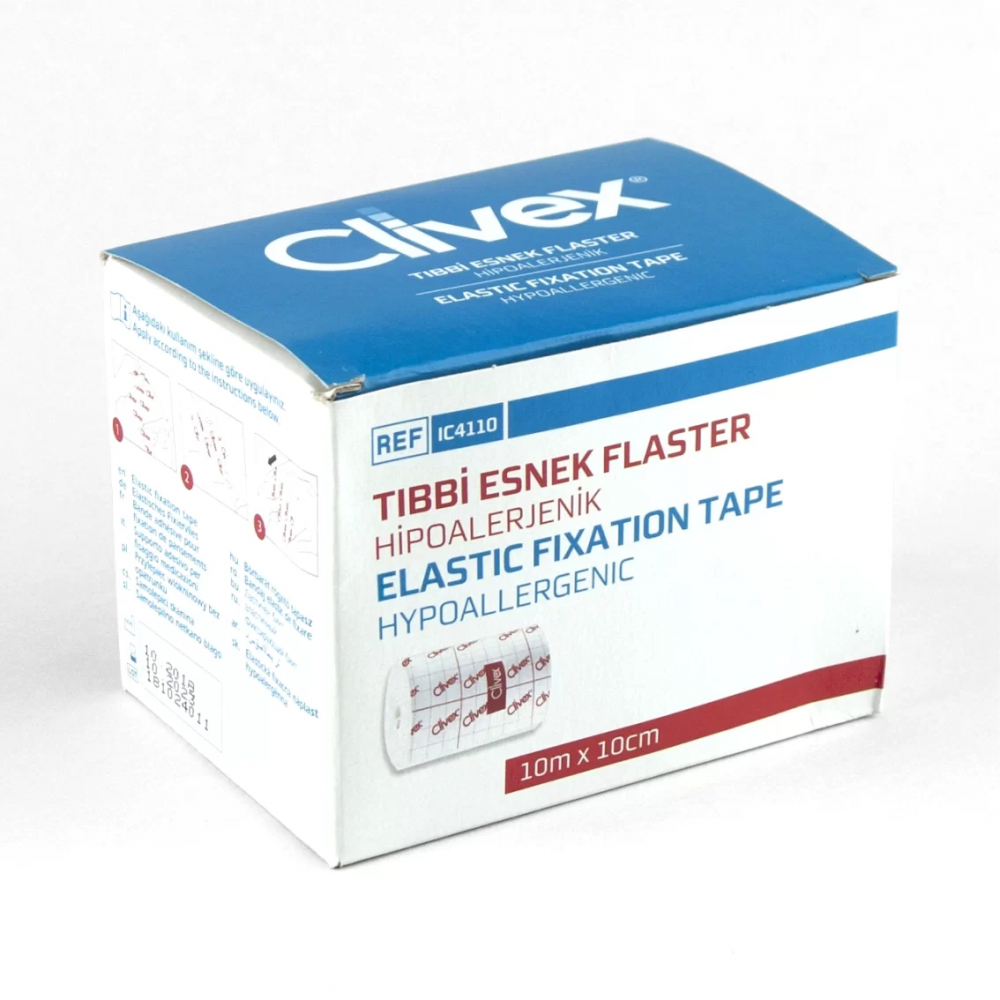 Clivex Fix Flaster 10x10 - Bu Medikal Sağlık Ürünleri