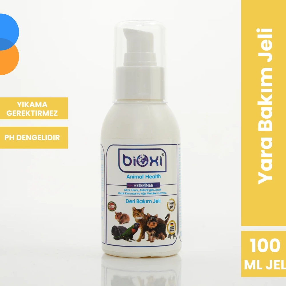 Bioxi Animal Health + Plus 100 ML Jel Deri ve Yara Bakımı