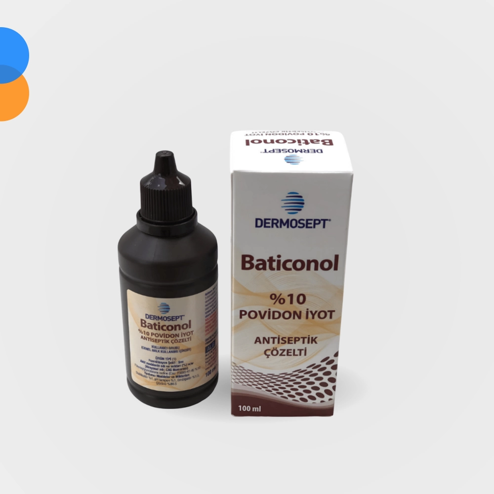 Dermosept Batikon (Antiseptik Çözelti) 100ml