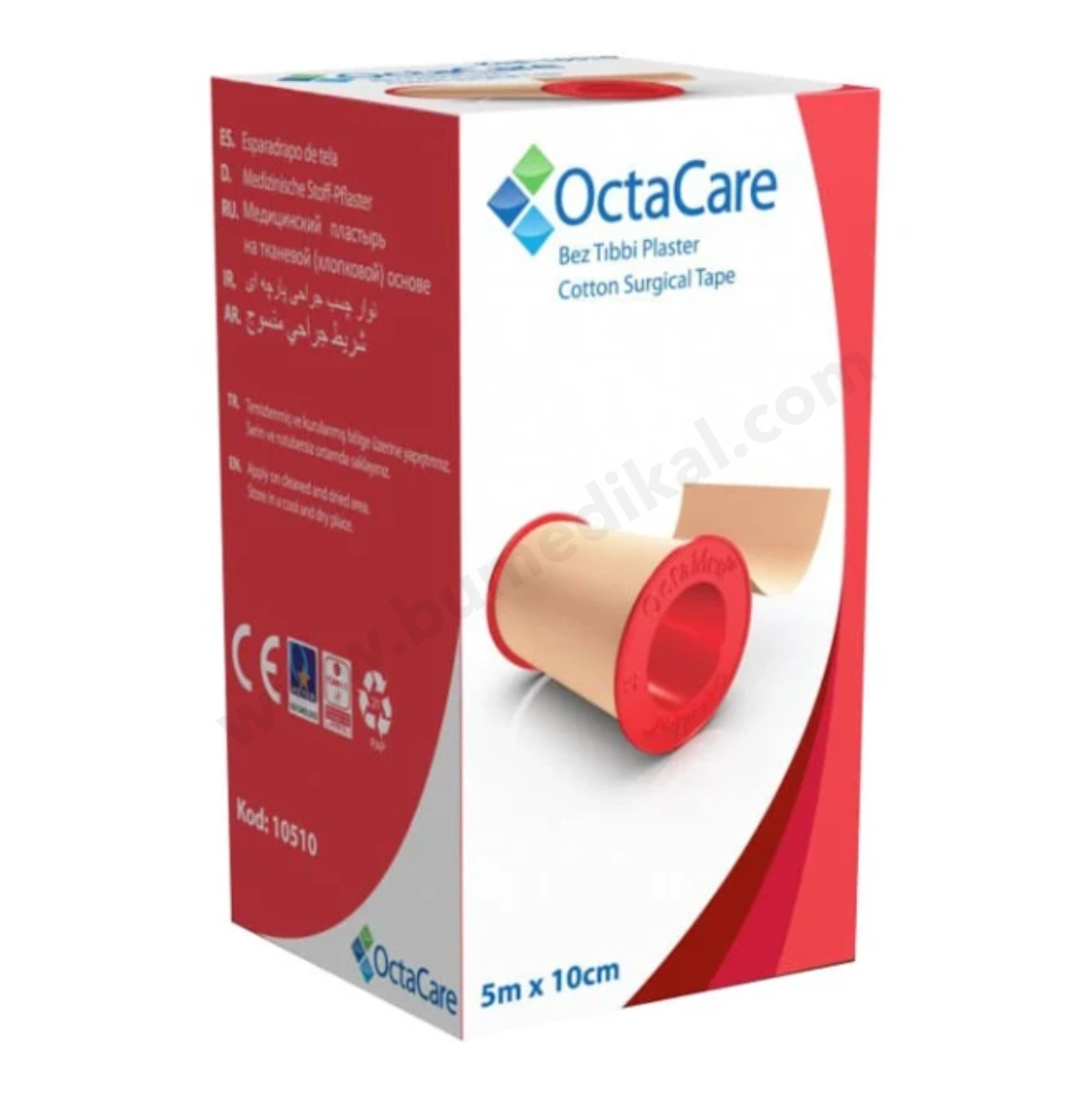 Octamed Tıbbi Bez Flaster 5mx10cm - Medikal Sarf Malzemeler