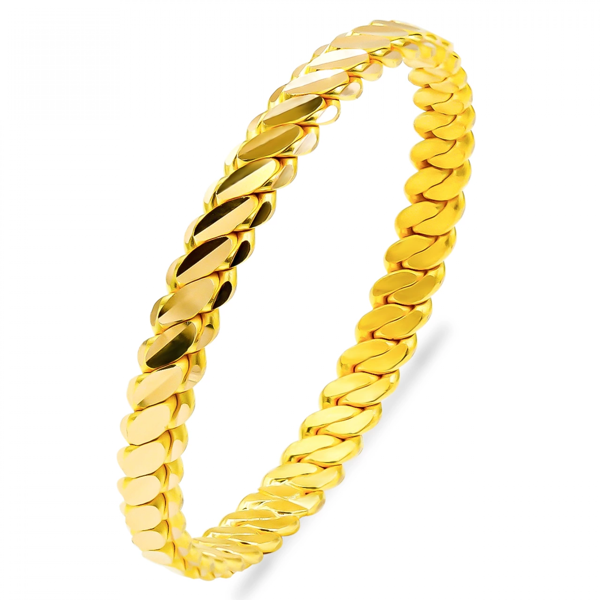 22 Ayar Başak Burma Bilezik (20 Gr)