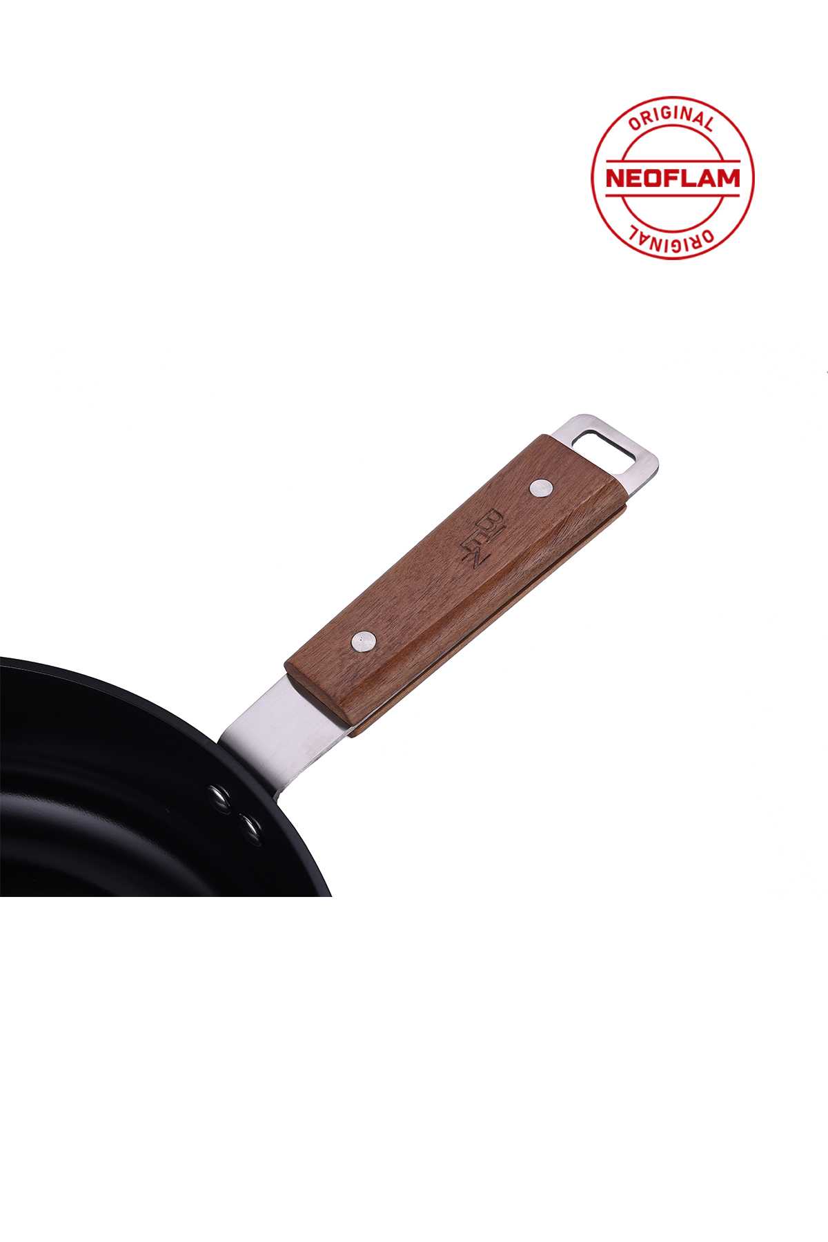 Neoflam Bien Siyah Wok Tava 20 cm.-burcubilluriye.com