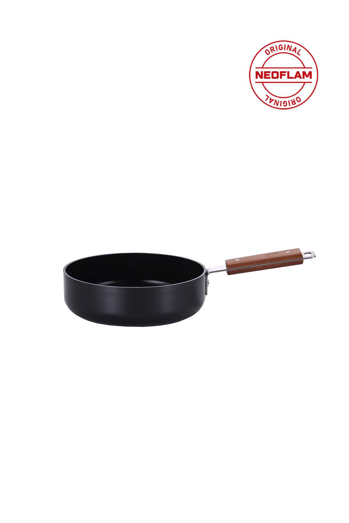 Neoflam Bien Siyah Wok Tava 20 cm.-burcubilluriye.com